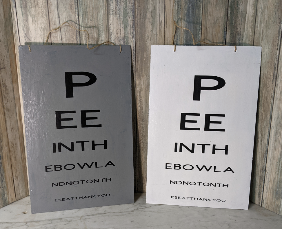 PEE eye chart – Rabbit Hole Crafting