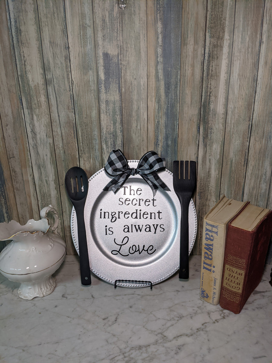 Secret ingredient plate – Rabbit Hole Crafting